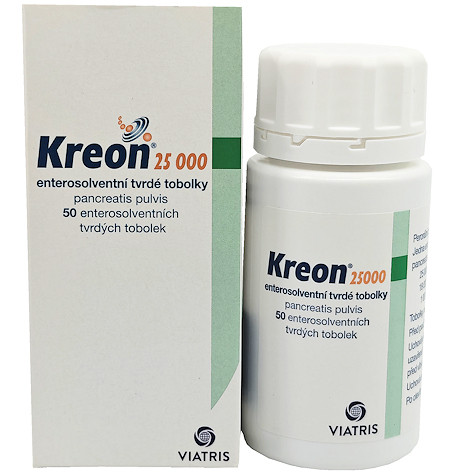 Kreon 25000U cps.etd. 50 | MEDIEXPERT.CZ - Online lékárna